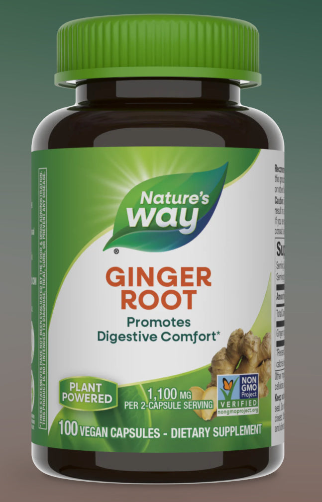 Ginger Root Capsules – Euphoric Herbals
