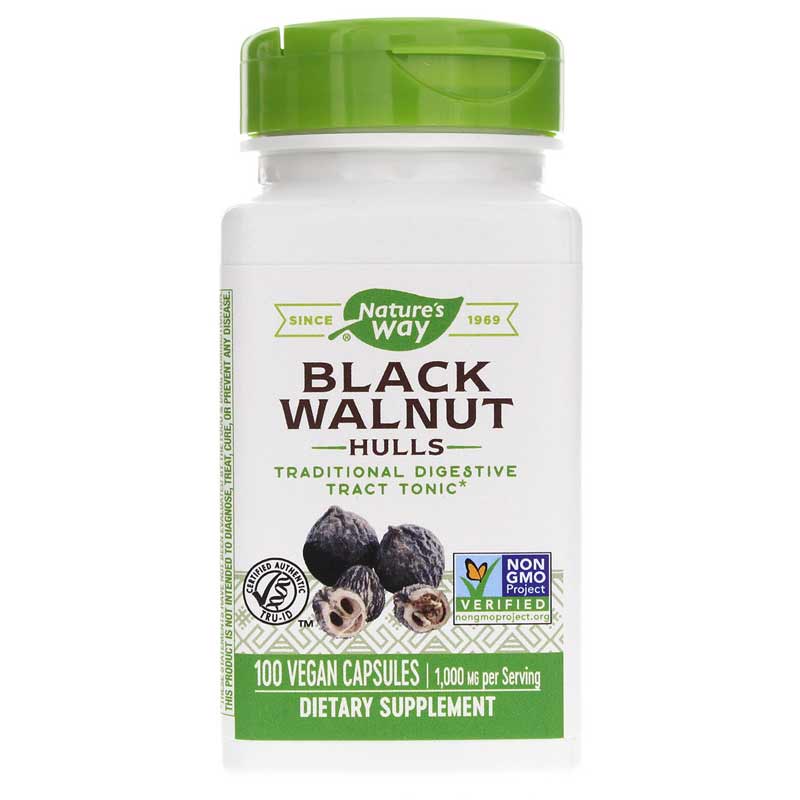 Black Walnut Hulls Capsules – Euphoric Herbals
